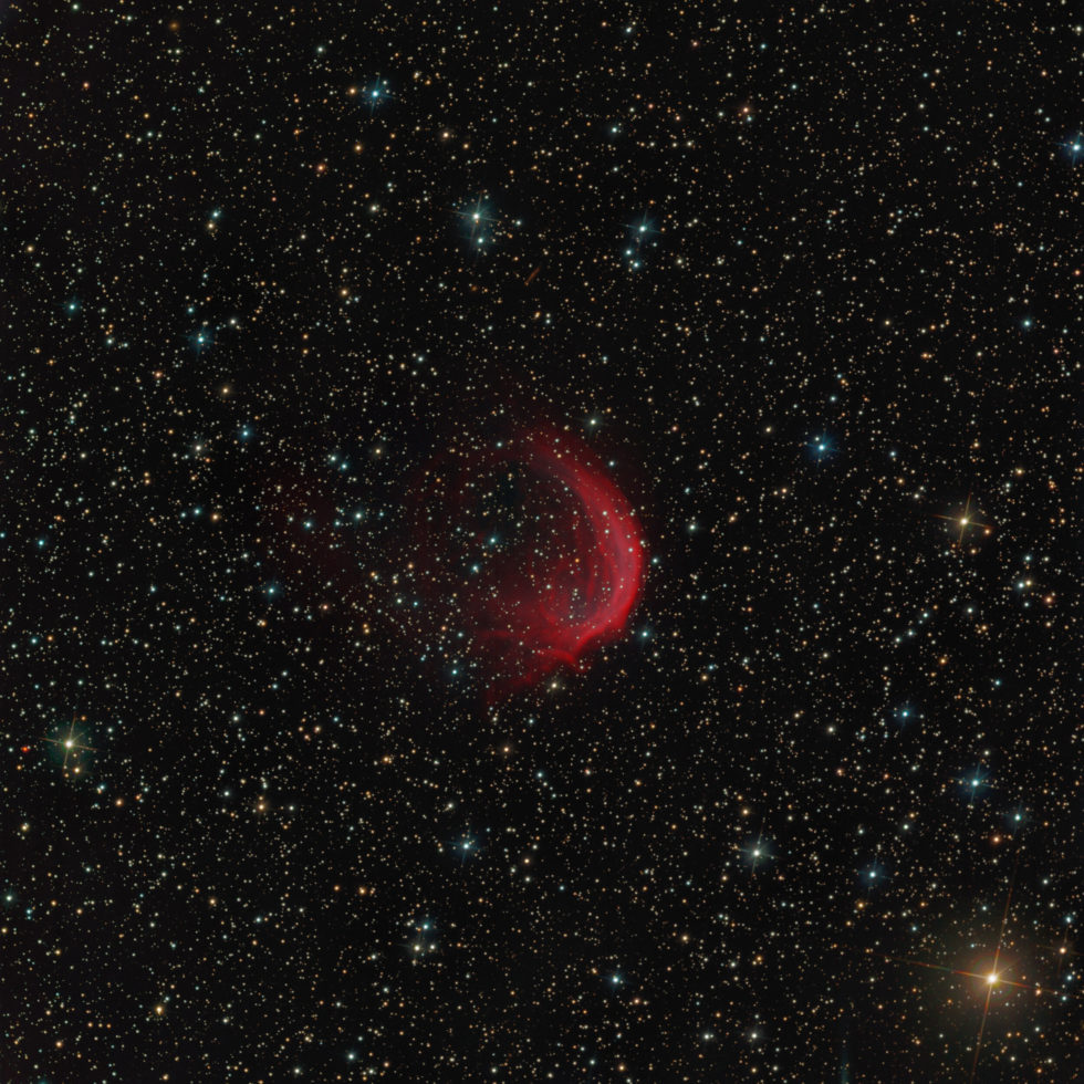 Sh2-188 in Cassiopeia Astrophotography Martin Rusterholz