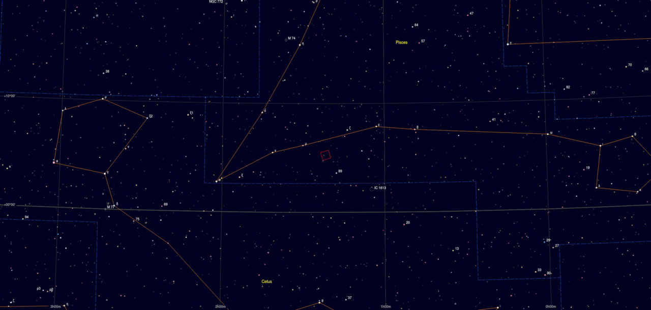 Whirligig Galaxy (NGC 488) Astrophotography Martin Rusterholz