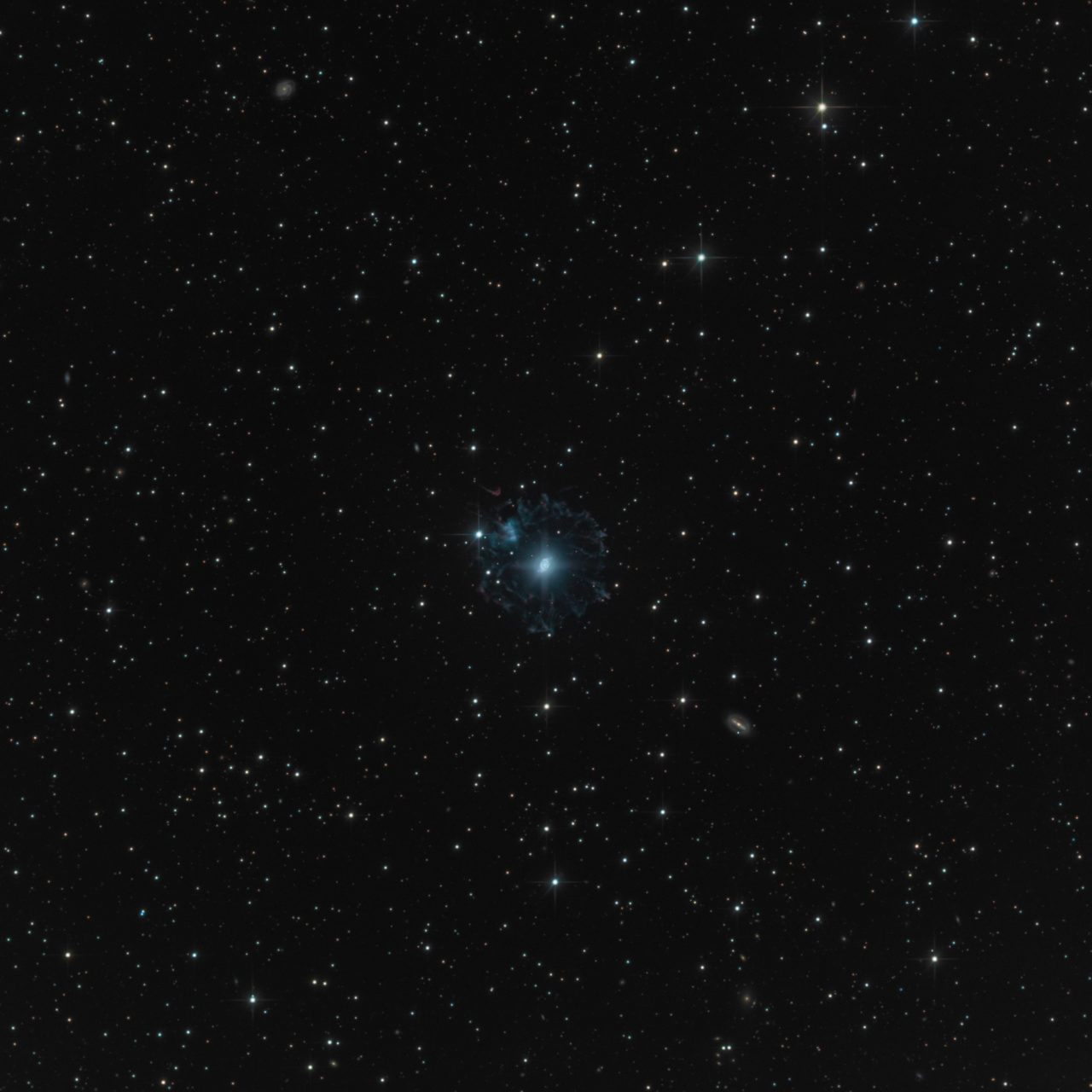 Cat's Eye Nebula (NGC 6543) Astrophotography Martin Rusterholz