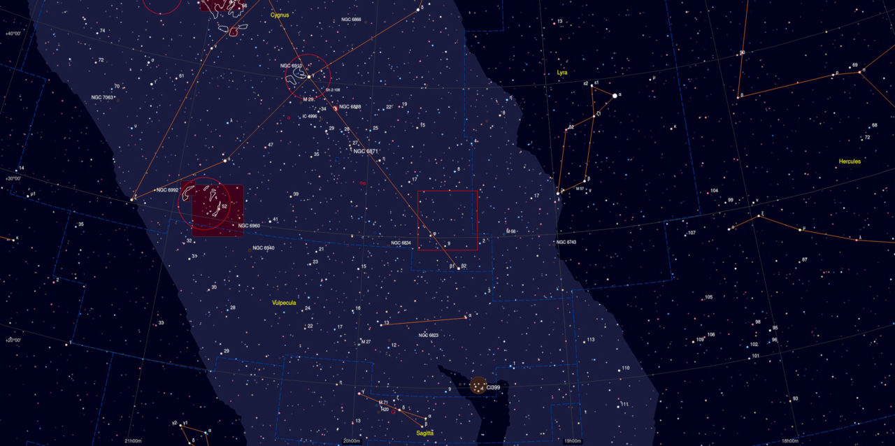 Little Veil Nebula in Cygnus Astrophotography Martin Rusterholz