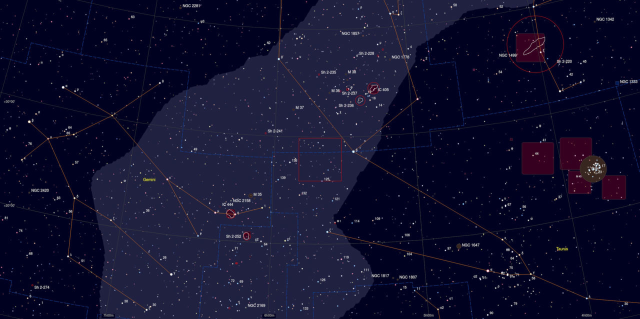 Simeis 147 in Taurus Astrophotography Martin Rusterholz
