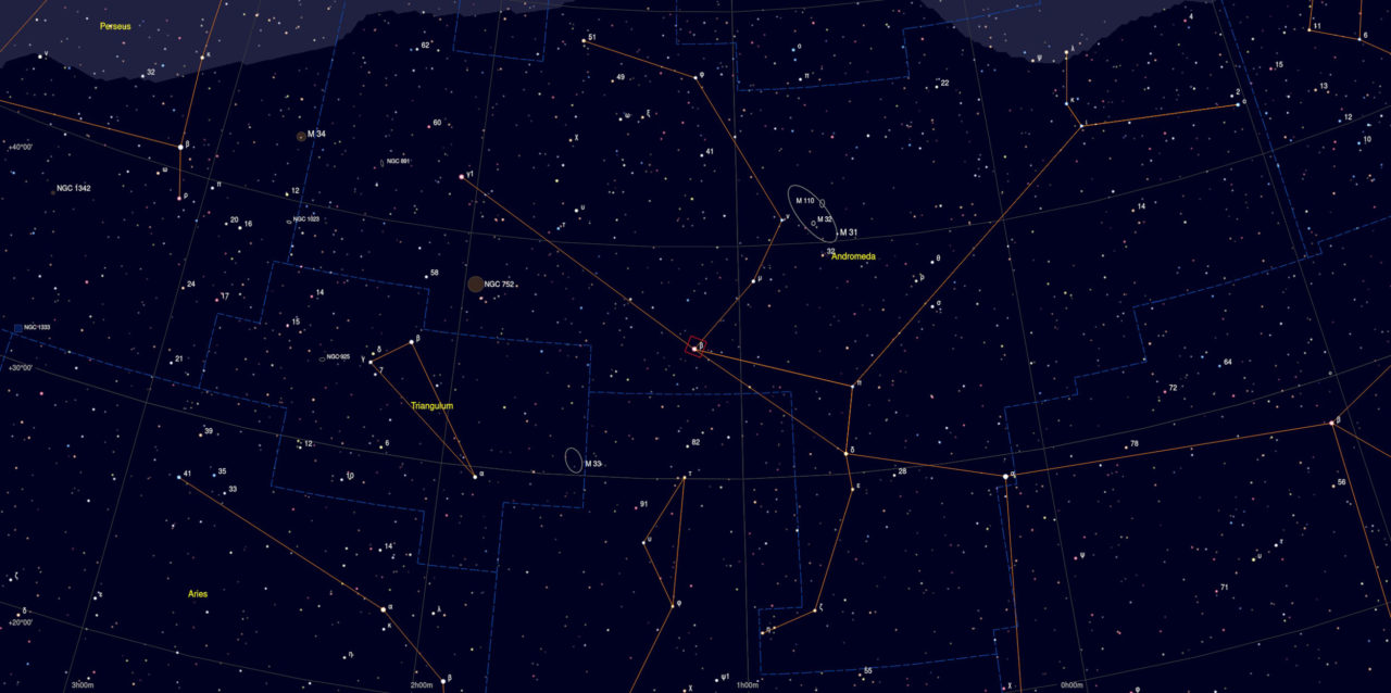 Mirach's Ghost (NGC 404) Astrophotography Martin Rusterholz